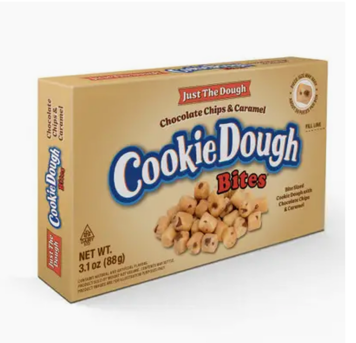 Just Dough Cookie Bites Chip & Caramel – Snack Daddy